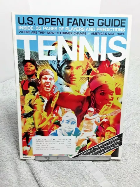 TENNIS MAGAZINE SEPTEMBER 2007 US Open Fans Guide £5.98 - PicClick UK