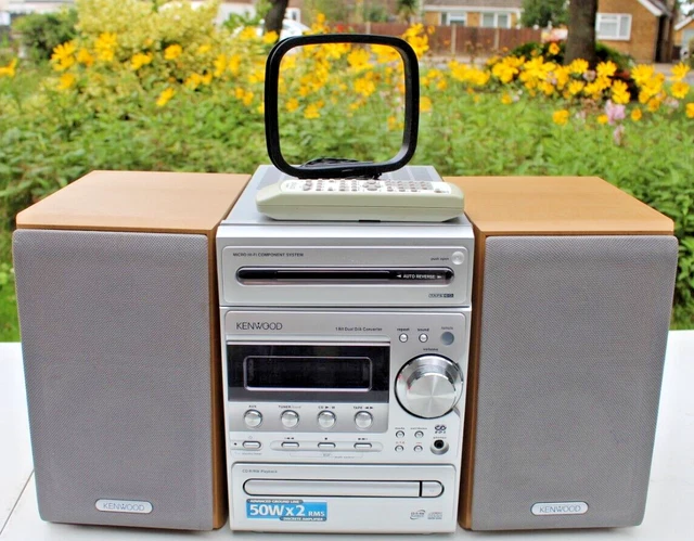 KENWOOD MICRO HI-FI Component System RXD-M55 With Remote EUR 95,60 ...