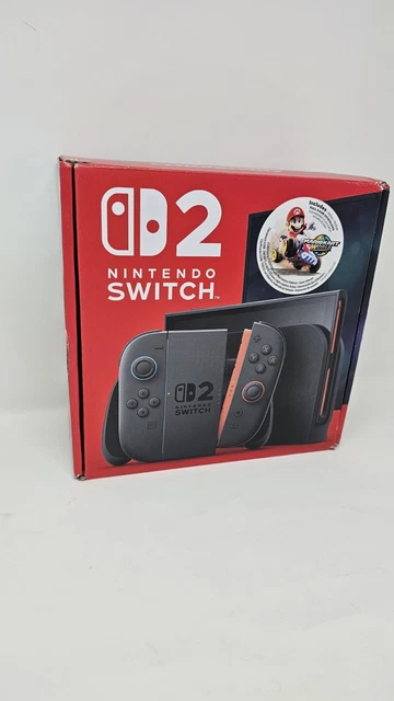 NINTENDO SWITCH 2 Mario Kart World Bundle Box ONLY - NO CONSOLE, GAME ...
