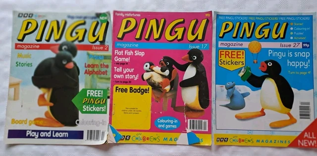 PINGU COMICS X3 issue no 2 November 1993 + issue 17 and 27 1994. £3.00 - PicClick UK