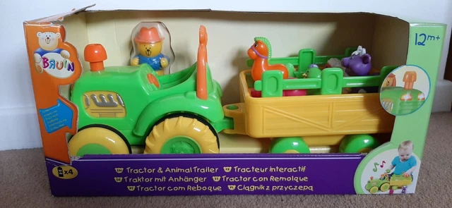 TOYS R US Bruin Tractor & Animal Trailer with Lights & Sounds £4.99 ...