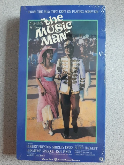 THE MUSIC MAN (VHS, 1962) Warner Home Video. Brand New Factory Sealed £ ...