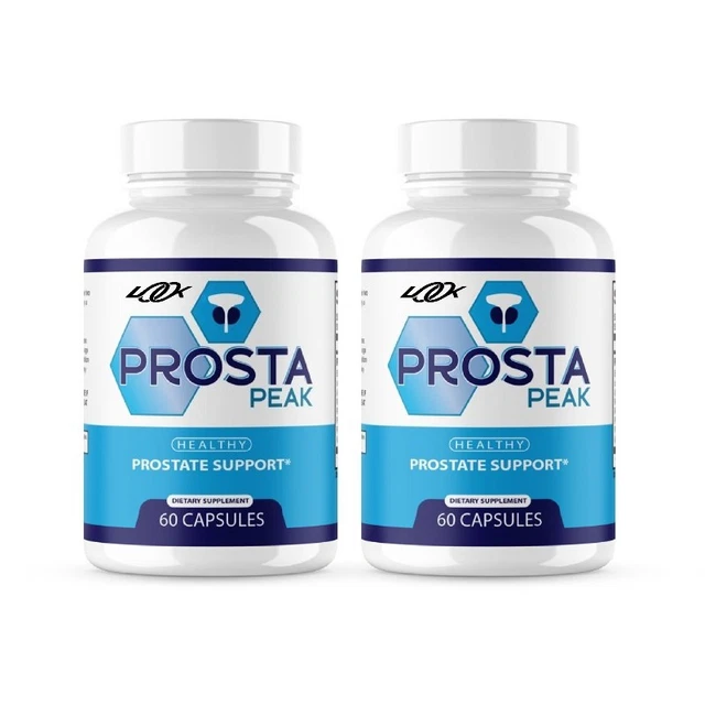 (2 PACK) PROSTA Peak Capsules Male Prostate Support Pills ProstaPeak ...