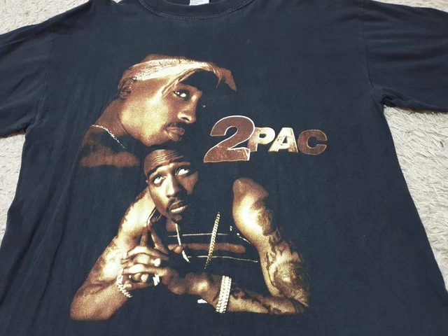 RARE 2PAC TUPAC tupac shakur « 1971-1996 » bootleg hip-shirt rap tee ...