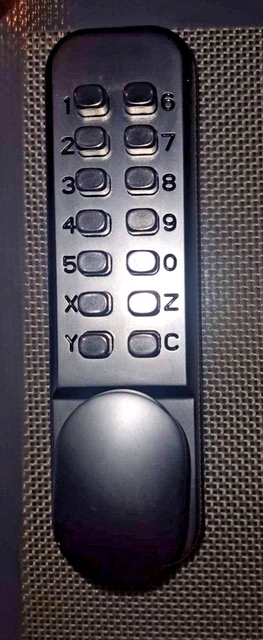 DIGITAL PUSH BUTTON Mechanical Door Lock with Key less Combination Code £29.99 - PicClick UK