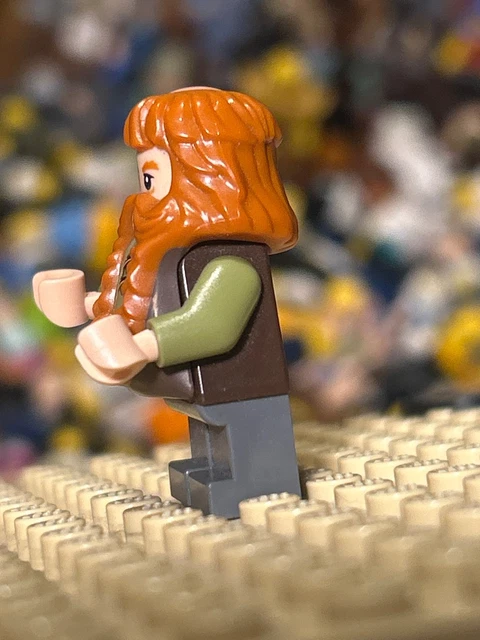 LEGO BOMBUR THE Dwarf Minifigure LOR051 Hobbit Lord Of The Rings ...