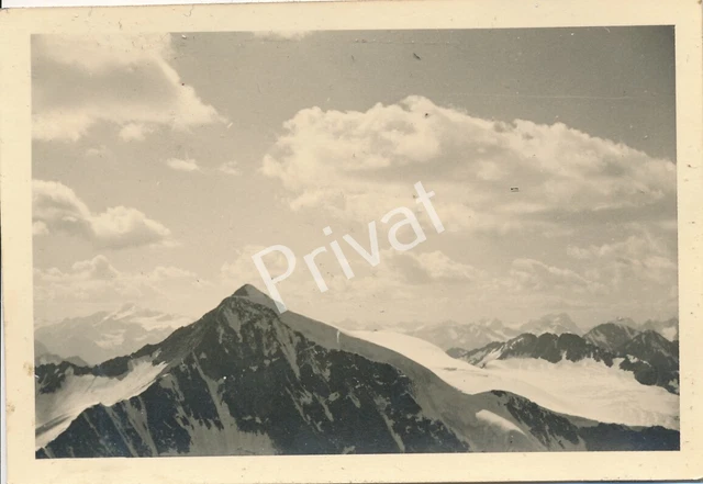 FOTO WK II Weserübung Gebirgsjäger Heimaturlaub Feuerstein Stubai Alpen ...