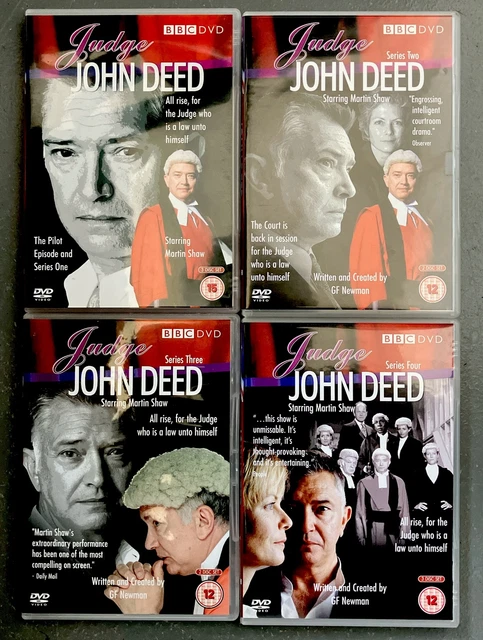 JUDGE JOHN DEED Complete BBC Series 1 - 4 DVD Set + Pilote 1234 Régions ...
