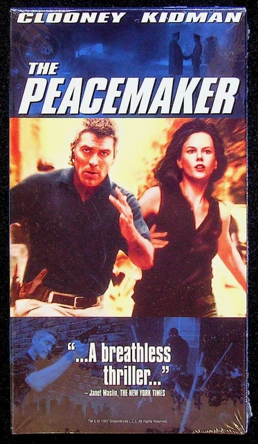 PEACEMAKER 1997 GEORGE Clooney Action Movie VHS Factory Sealed ...