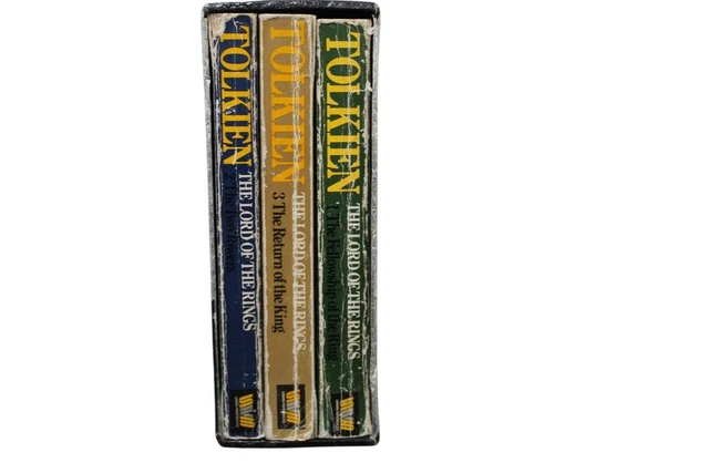 TOLKIEN THE LORD Of The Rings Box Set Trilogy Books 25th Anniversary ...