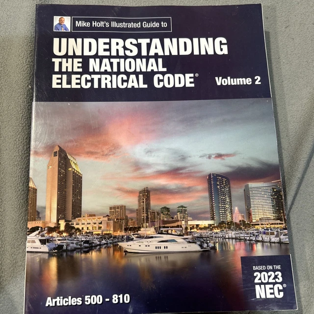 MIKE HOLT'S UNDERSTANDING the National Electrical Code Volume 2, 2020 NEC £22.54 - PicClick UK