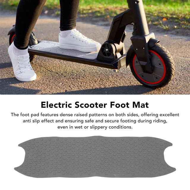 SCOOTER PEDAL PAD Electric Scooter Foot Mat Silicone Pattern Anti Slip ...