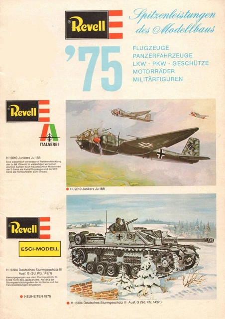 ELECTRONIC PUBLICATION (PDF) Revell catalogue from 1975 £2.50 - PicClick UK
