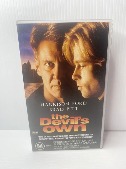 THE DEVIL'S OWN, Harrison Ford, Brad Pitt, VHS Tape, Vintage Video ...