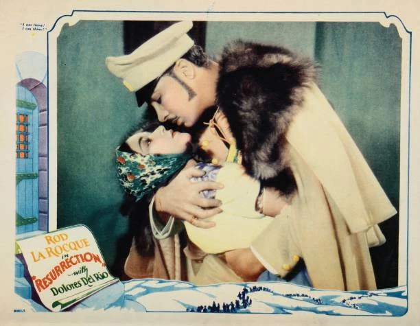 RESURRECTION US LOBBY Card Dolores Del Rio Rod La Rocque Old Movie ...