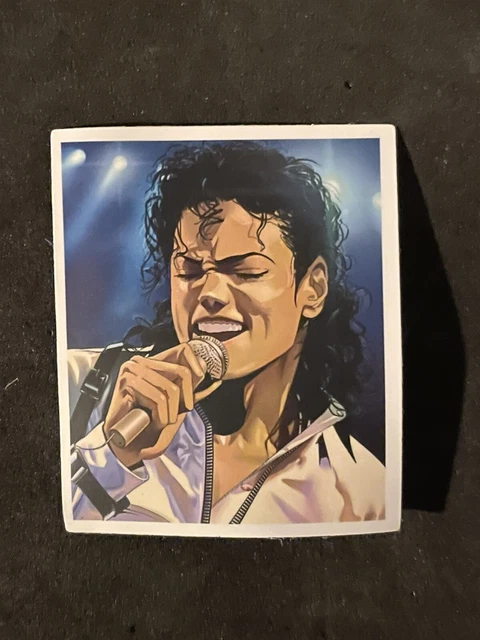 MICHAEL JACKSON KOP Iconic 80s King of Pop Legend Sticker for Laptops ...