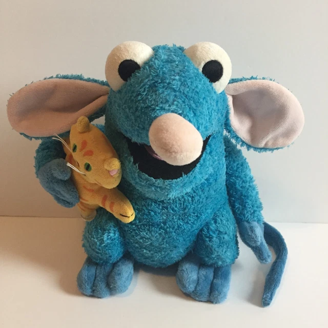 DISNEY STORE BEAR In The Big Blue House Tutter Mouse Plush 8.5" Soft ...