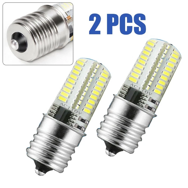 WARM WHITE E17 LED Bulb for Microwave Oven Light with Threaded Fitting ...