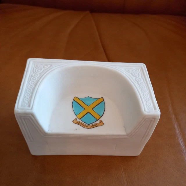WH GOSS MODEL Of Hexham Abbey Frid Stol.hexham Abbey Crest £10.78 ...