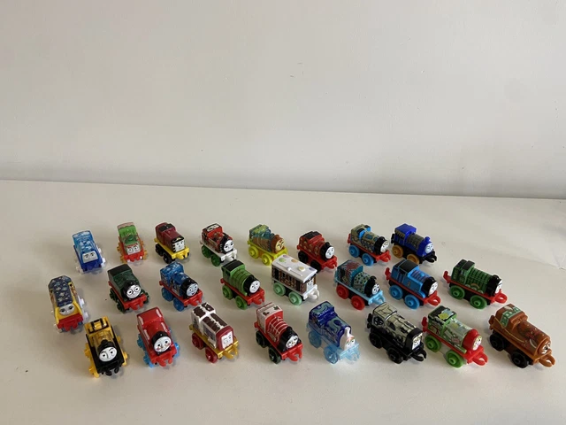 THOMAS THE TANK Engine Mini Trains Bundle 24 Toy Trains Thomas And ...