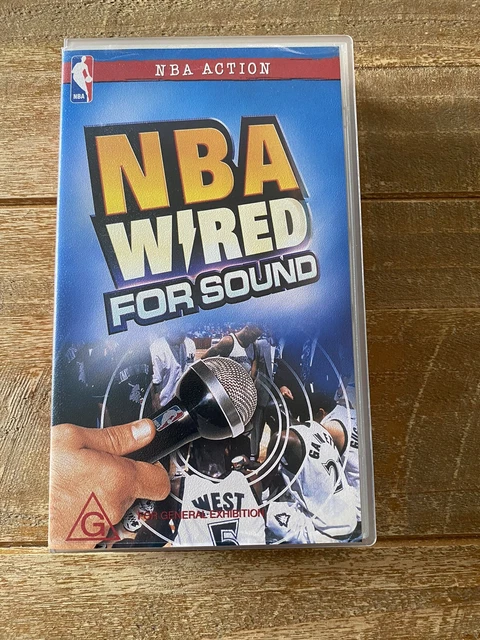 NBA WIRED FOR Sound VHS Video Behind The Scenes Rare Basketball ...