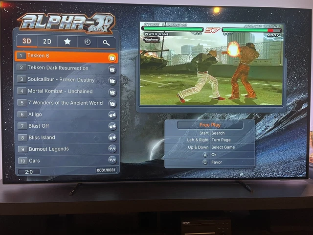 PANDORA ALPHA 3D Max Arcade Unit - 10th Anniversary Competitor - 10005 ...