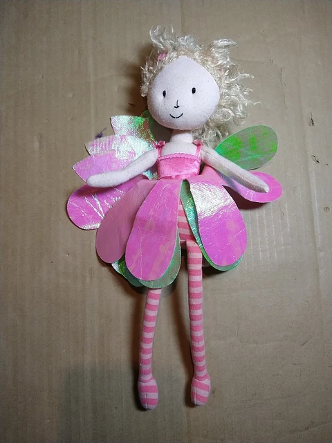 JELLYCAT LIZZIE FLUTTER Fairy Pixie Plush Toy Doll Rare £24.98 ...