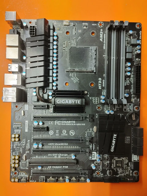 GIGABYTE GA-990FXA-UD3 R5 ATX AMD AM3+ Motherboard *faulty* $19.95 ...