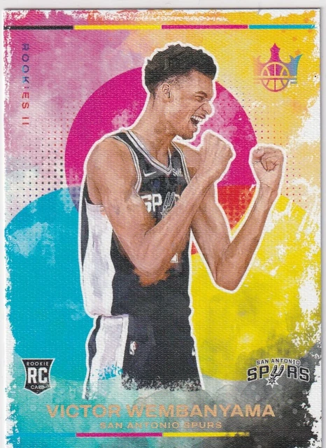 2023-24 PANINI COURT Kings Basketball Victor Wembanyama Rookies II ...