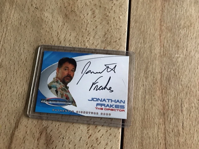 THUNDERBIRDS ARE GO! Movie: Jonathan Frakes Autograph Card £31.92 ...