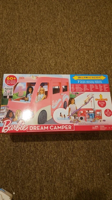 BARBIE DREAMCAMPER VEHICLE Doll Playset - HCD46 £57.11 - PicClick UK