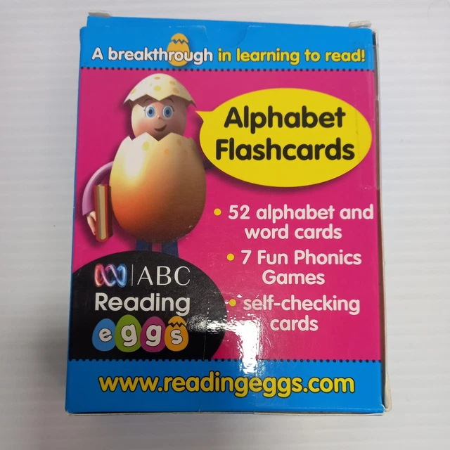 ABC READING EGGS Alphabet Flashcards Educational, Phonics, Word ...