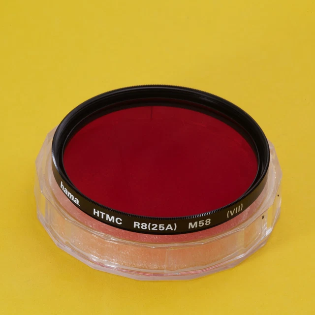 HAMA HTMC R8(25A) M58 58mm (VII) red filter EUR 12,00 - PicClick DE