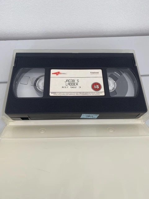 JACOB'S LADDER KARUSSELL GUILD UK PAL VHS VIDEO 1995 Tim Robbins Adrian ...