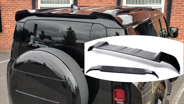 LAND ROVER DEFENDER 2020+ Rear Spoiler Gloss Black for 90 & 110 L663 £ ...