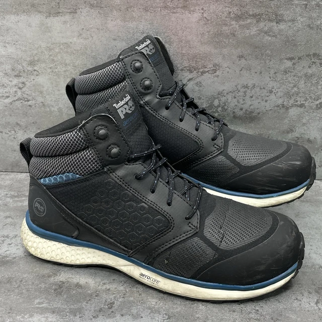 TIMBERLAND SAFETY BOOTS Pro Reaxion Mid Composite Toe Cap Work UK 9 ...