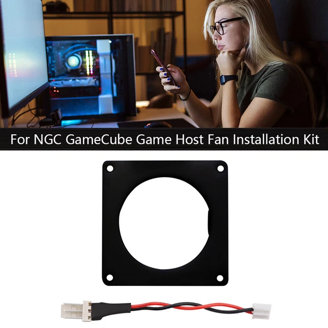 FAN MODULE 3D Printing Mount Kit for NGC Gamecube Game Console (Black ...