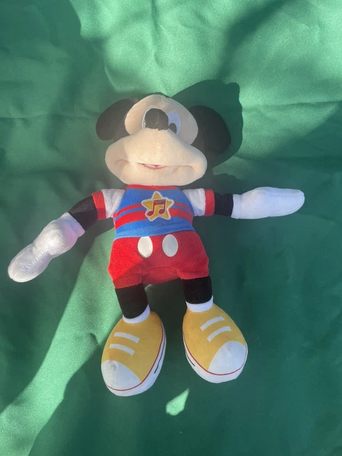 MICKEY MOUSE SINGING Fun Plush Disney Junior Light Up Mickey $9.68 ...