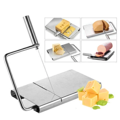 Cheese Cutters For Block Cheese STAINLESS STEEL BUTTER Slicer Cheese ...