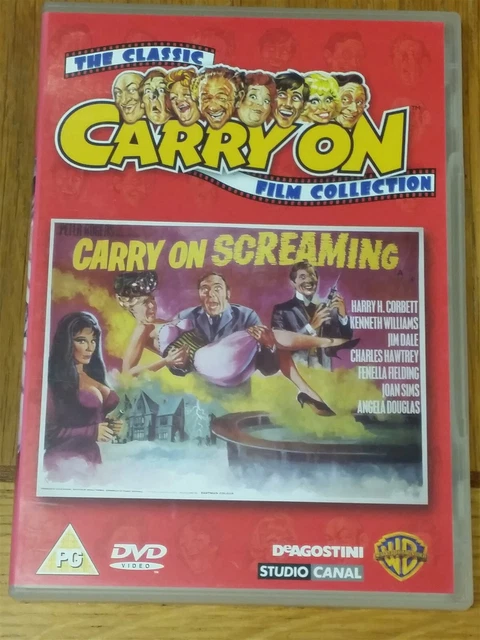 CLASSIC CARRY ON Film Collection Carry On Screaming Dvd Movie Box11 £5. ...