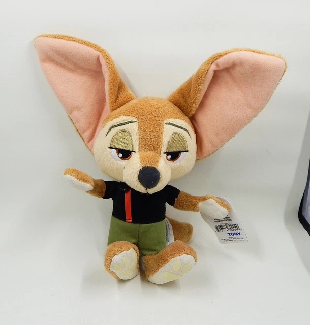 PELUCHE DISNEY ZOOTOPIA Finnick Fox 9" avec étiquettes TOMY EUR 12,01 ...