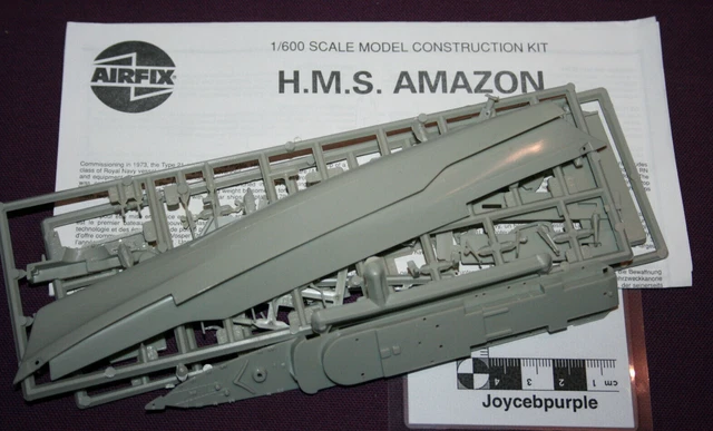 AIRFIX HMS AMAZON 1:600 scale model ship kit. Exocet. £32.50 - PicClick UK