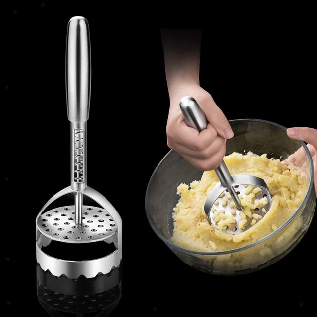 POTATO MASHER EASY to Clean Comfortable Handle Pea Masher Potato Ricer ...