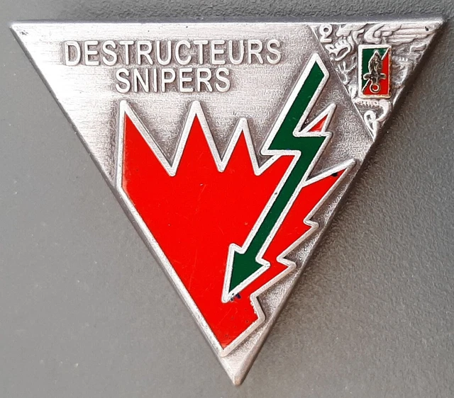 2° REP 4° Cie FOREIGN SNIPERS PARATROOPER FOREIGN LEGION ORIGINAL Badge ...