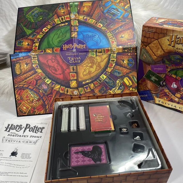 HARRY POTTER AND the Sorcerer’s Stone Trivia Game £16.25 - PicClick UK