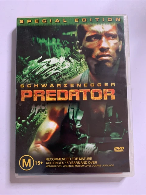 PREDATOR SPECIAL EDITION (DVD,1987) Arnold Schwarzenegger, Jesse ...