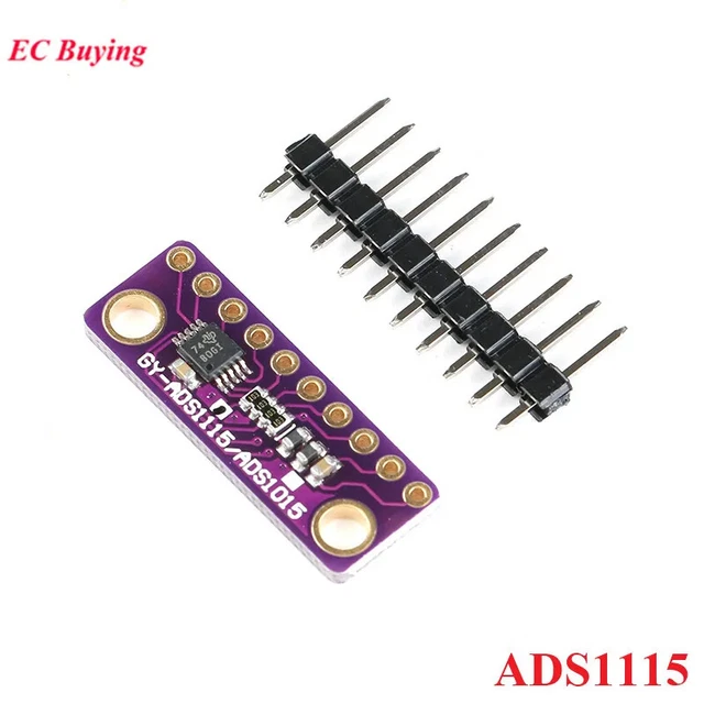 ADS1115 ADC MODULE 16-bit 4 Channel I2C Gain Amplifier for Arduino RPi ...