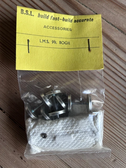 BSL - LMS Railway 9ft Wheelbase - OO Gauge FINESCALE TWO BOGIE ...