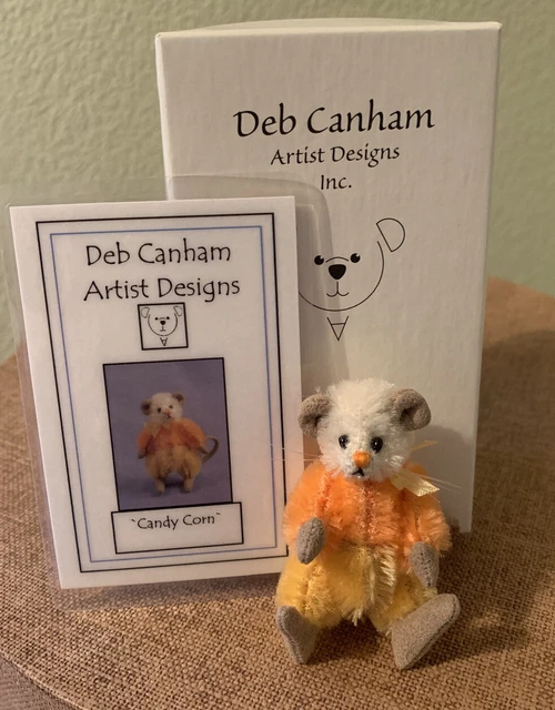 DEB CANHAM VERY Rare Candy Corn Mouse 2007 Tags 36/100 £161.90 ...