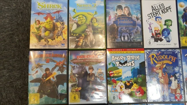 MEGA KINDERFILM DVD Film Sammlung 30 Filme Zeichentrick Anime Disney ...